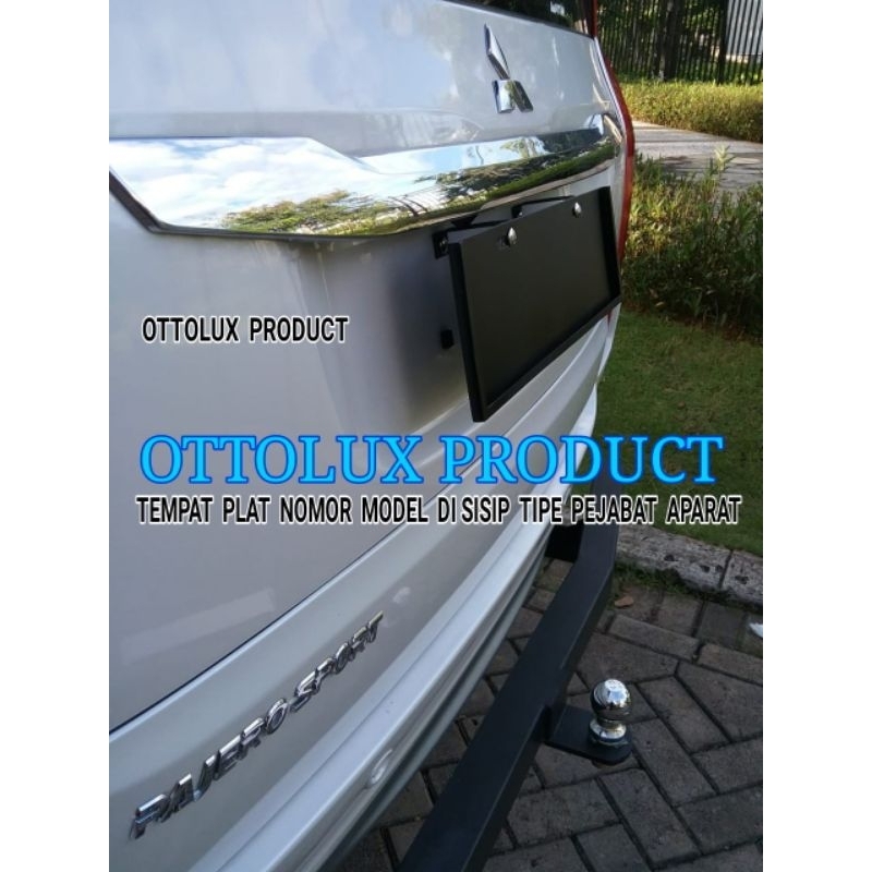 Jual Chasing Dudukan plat nomor mobil Tipe TNI Polri Hitam dan Hitam ...