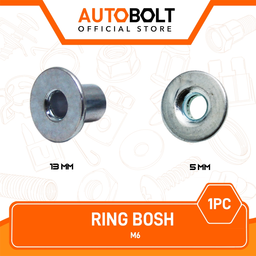 Jual Ring Bosh M6 Tinggi 5 13 mm Bos Bosing Boshing Bushing Bus Bush ... Jual Ring Bosh M6 Tinggi 5 13 mm Bos Bosing Boshing Bushing Bus Bush ...