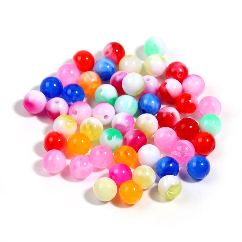 Jual 10 gr Manik-manik mote corak Marmer - BULAT 8 MM | Shopee Indonesia