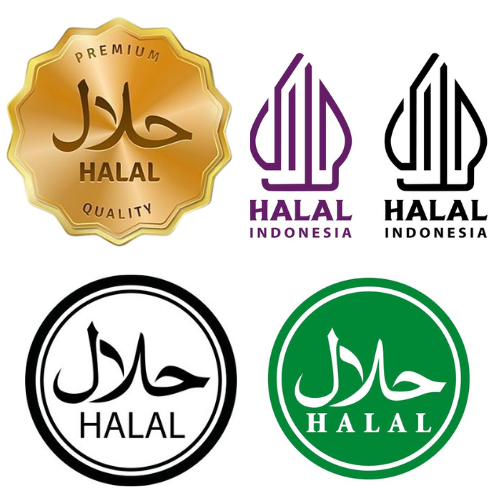 Jual stiker label halal MUI stikert label stiker nama stiker makanan ...