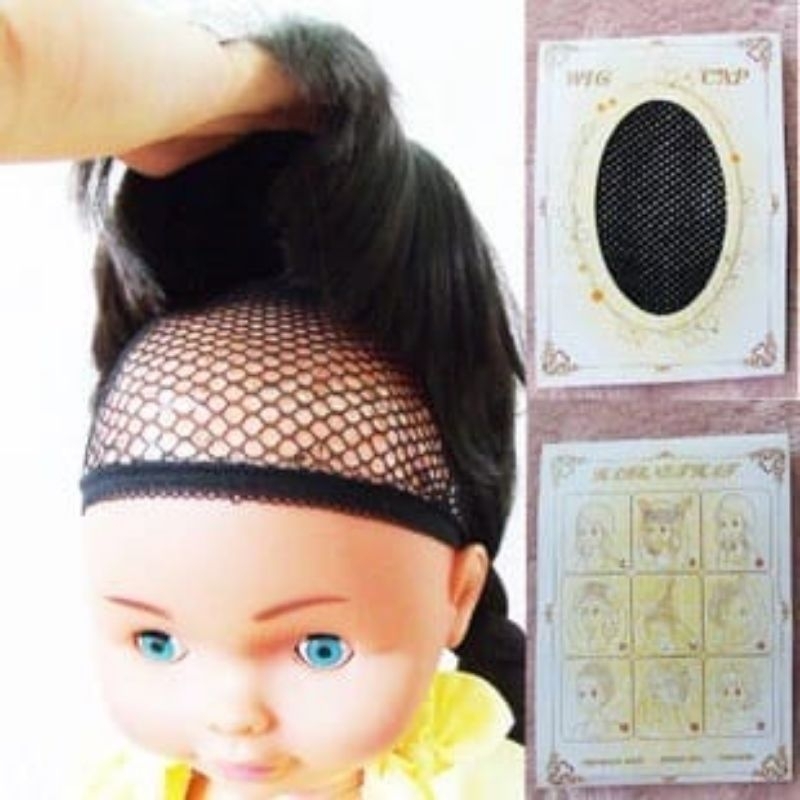 Jual Hair Net Jaring Untuk Rambut Palsu Wig Cap Hair Net | Shopee Indonesia
