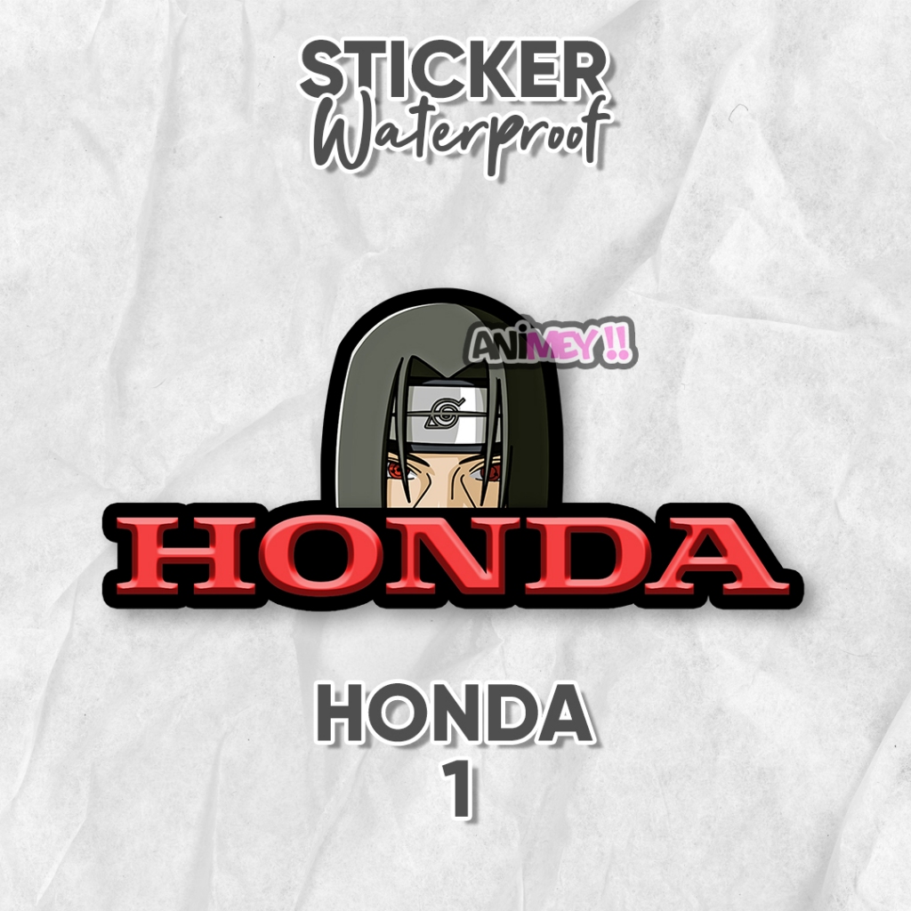 Jual Stiker Anime Logo Honda / Stiker Anime Waterproof | Shopee Indonesia