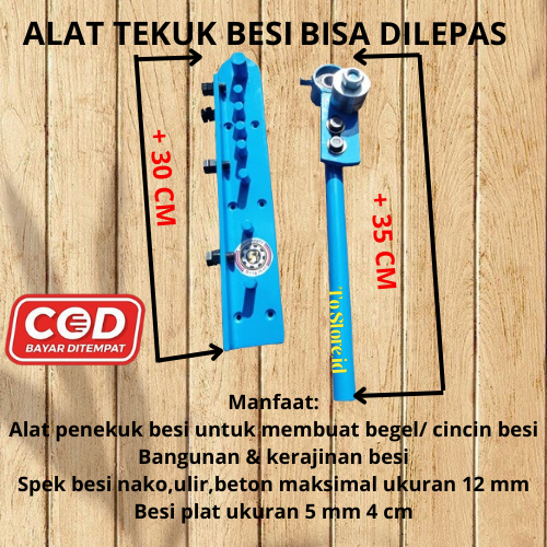 Jual alat penekuk besi begel alat tekuk besi beton plat strip besi ...