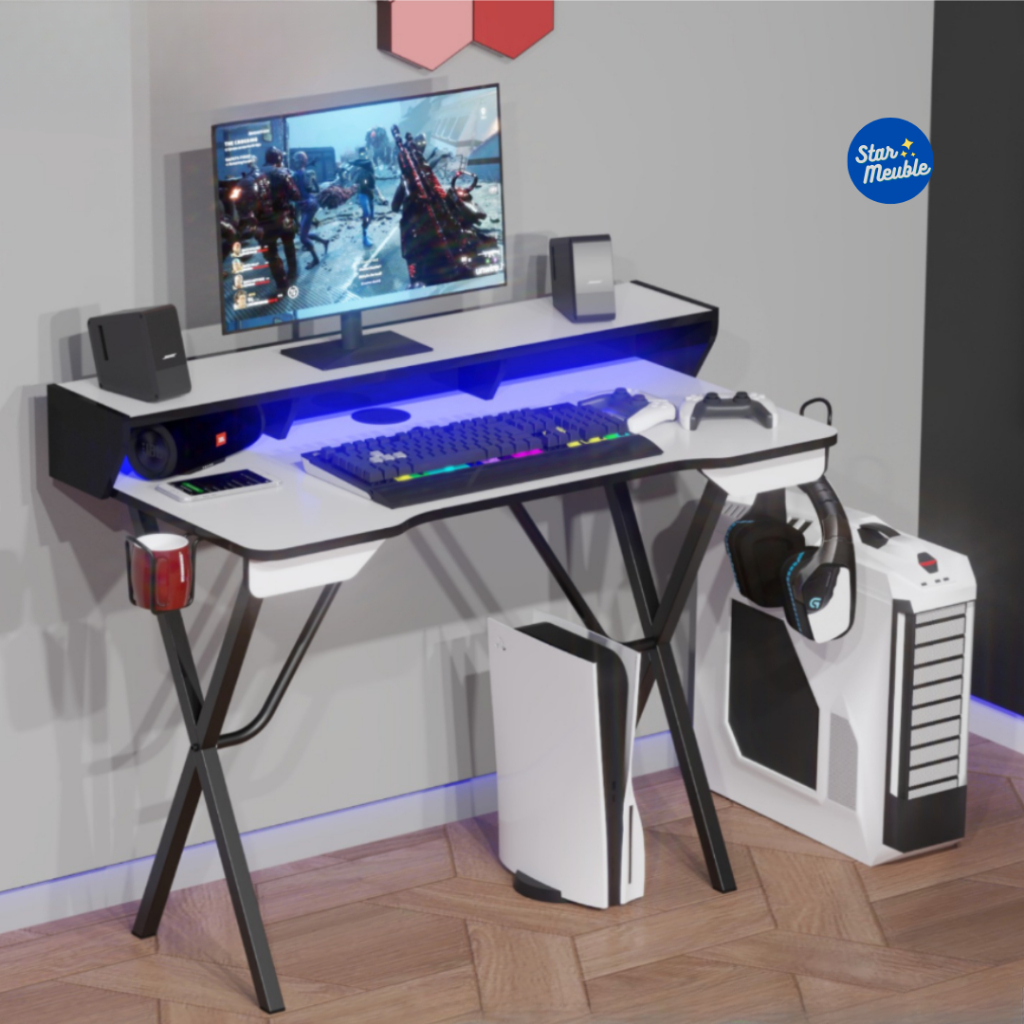 Jual Meja Komputer Meja Gaming Meja PC Gaming Table - Star Meuble ...