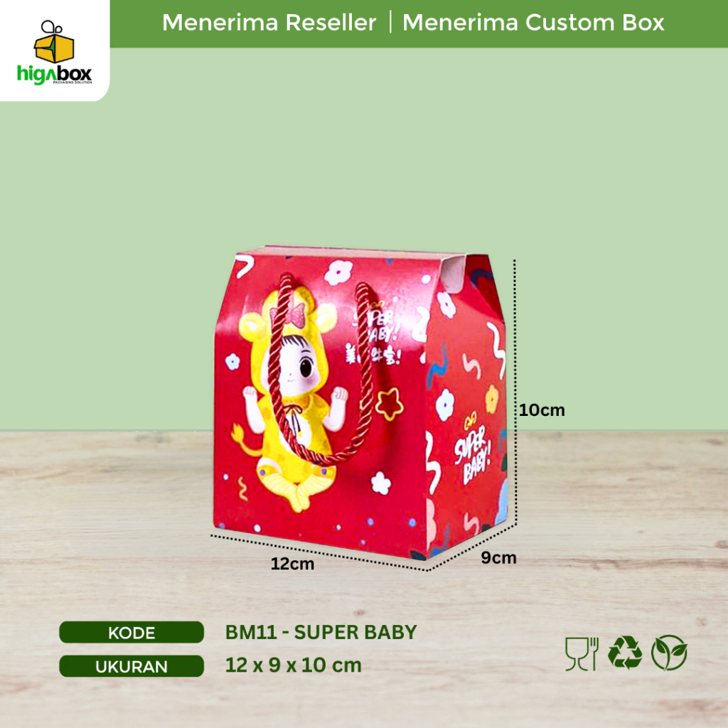 Jual Paper bag ulang tahun anak, Box Snack ultah Anak, Goodie Bag Ulang ...