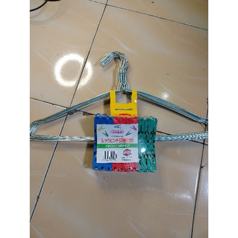 Jual paket Loudry ( hanger kawat+Capitan pakaian ) | Shopee Indonesia