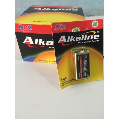 Jual Battery/Baterai/Batre ABC Alkaline 9 Volt 6LR61 1 Pack Ori ...
