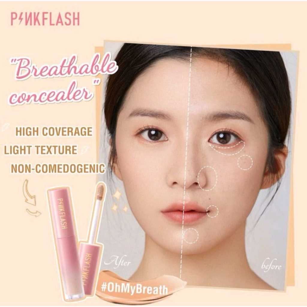 Jual PINK FLASH LASTING MATTE CONCEALER-PINKFLASH LASTING MATTE ...