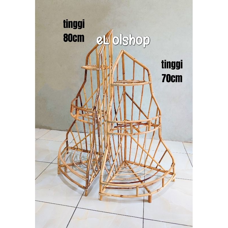 Jual Keranjang Parcel Keranjang Parsel Rotan susun 3 (MAKSIMAL 4pcs per ...