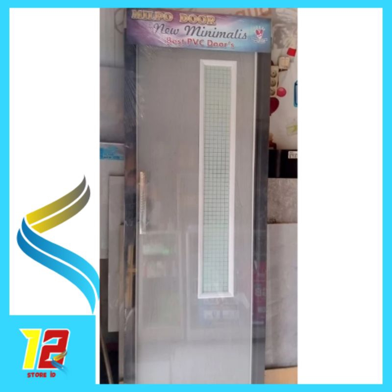 Jual LS - Pintu PVC Tebal Kualitas Premium Untuk Kamar Mandi Toilet Wc ...
