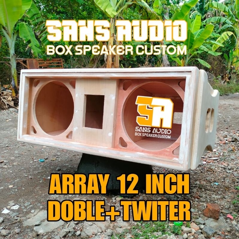 Jual Box array 12 inch doble plus twiter | Shopee Indonesia