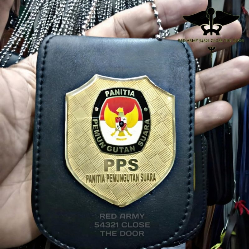 Jual Holder ID Card Lanyard Name Tag Model Kalung Logo PPS | Shopee ...