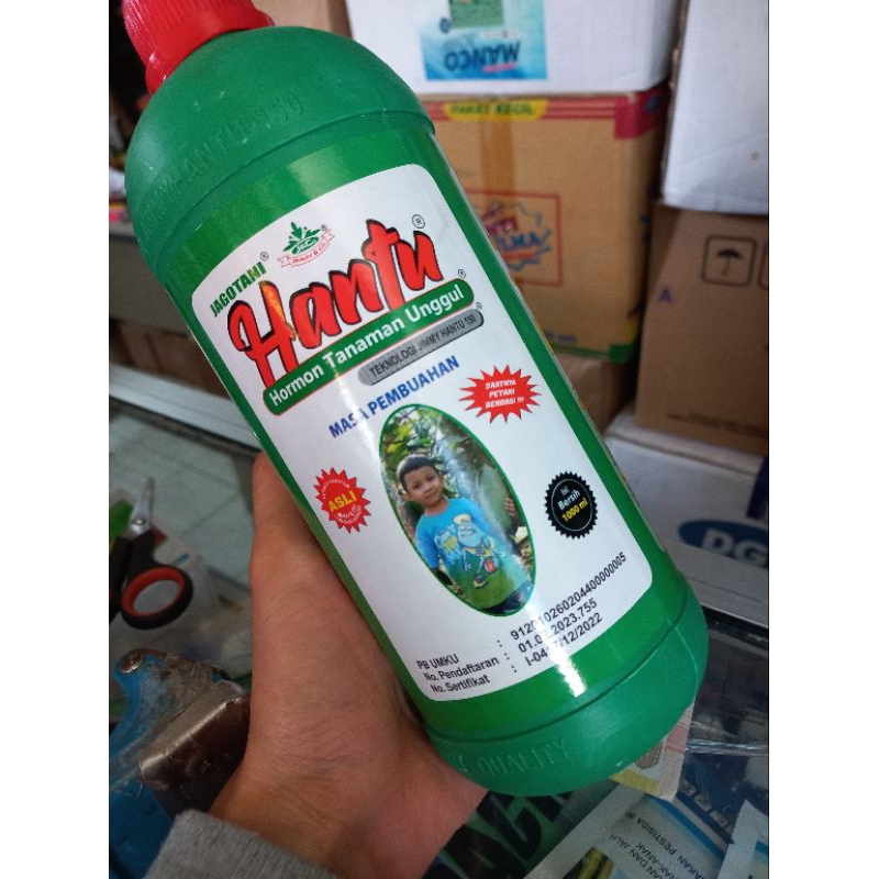 Jual Pupuk HANTU PEMBUAHAN 1 Lt Hormon Tanaman Unggul Jimmy Hantu ...