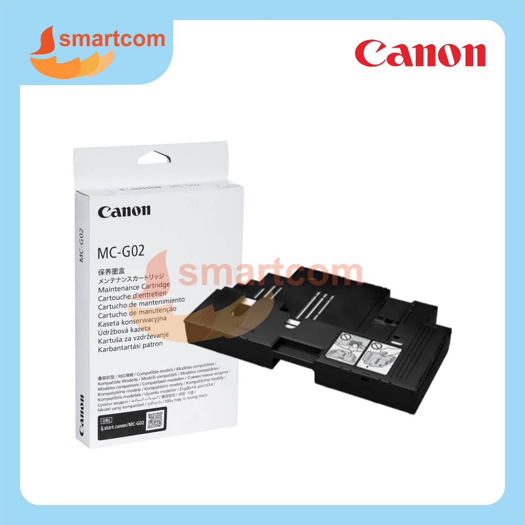 Jual Canon Maintenance Cartridge Box MC-G02 MCG02 G1020 G2020 G3020 G3060 G570 G670 Absorber ...