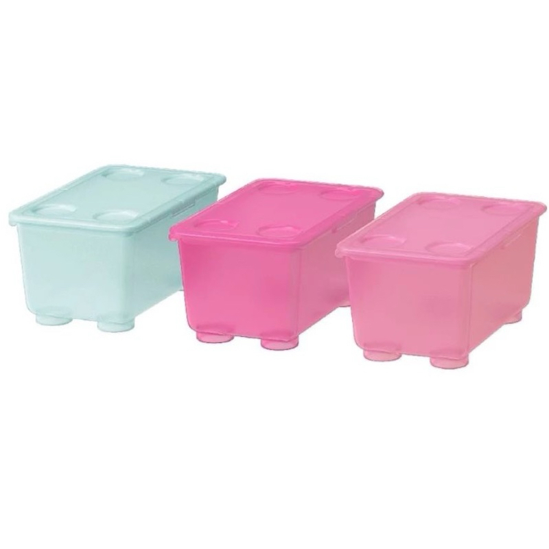 Jual storage box ikea pink biru (booked) | Shopee Indonesia