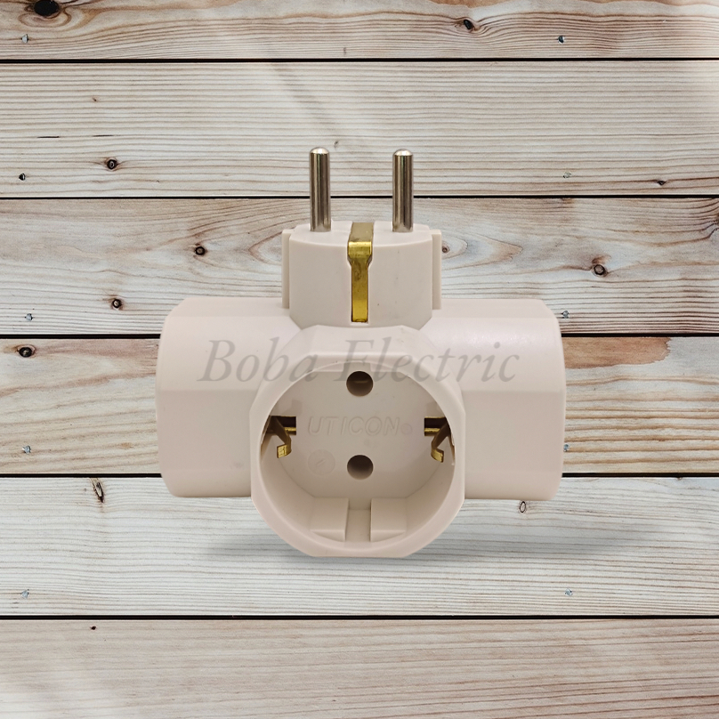 Jual Steker T Arde SC-38 Uticon/ Stopkontak Arde T 3 Lubang dengan ...