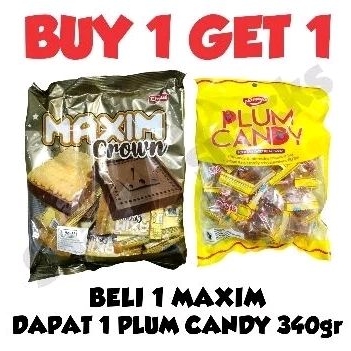 Jual ELVAN MAXIM CROWN FREE NARAYA PLUM CANDY 340gr | Shopee Indonesia