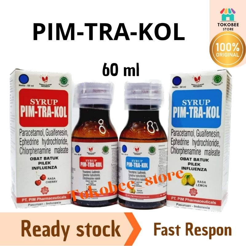 Jual Pimtrakol Batuk Pilek Anak syrup Rasa Lemon Strawbery | Shopee ...