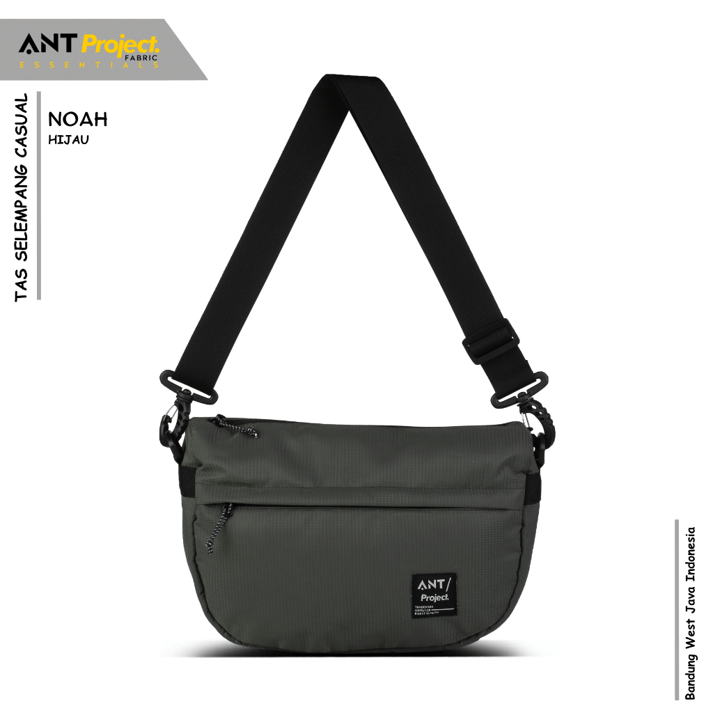 Jual ANT Project - Tas Sling Bag NOAH Olive - Tas Selempang Pria | Shopee Indonesia