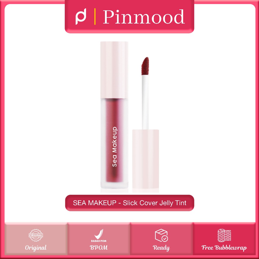 Jual SEA MAKEUP - SLICK COVER JELLY TINT - Jelly Tint Finishing Glossy ...