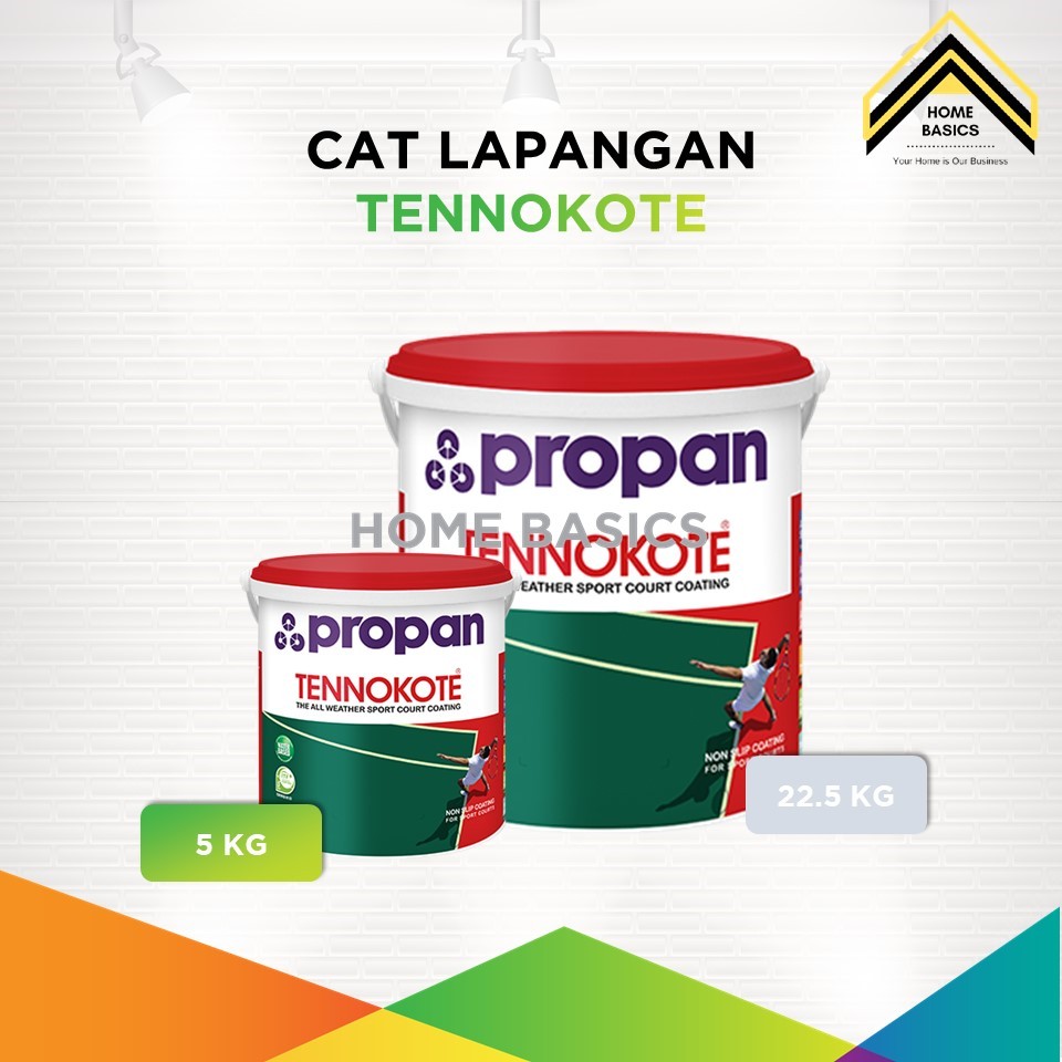 Jual Cat Lapangan Tennokote Propan 5 kg / Galon / Cat Lantai / Paving ...
