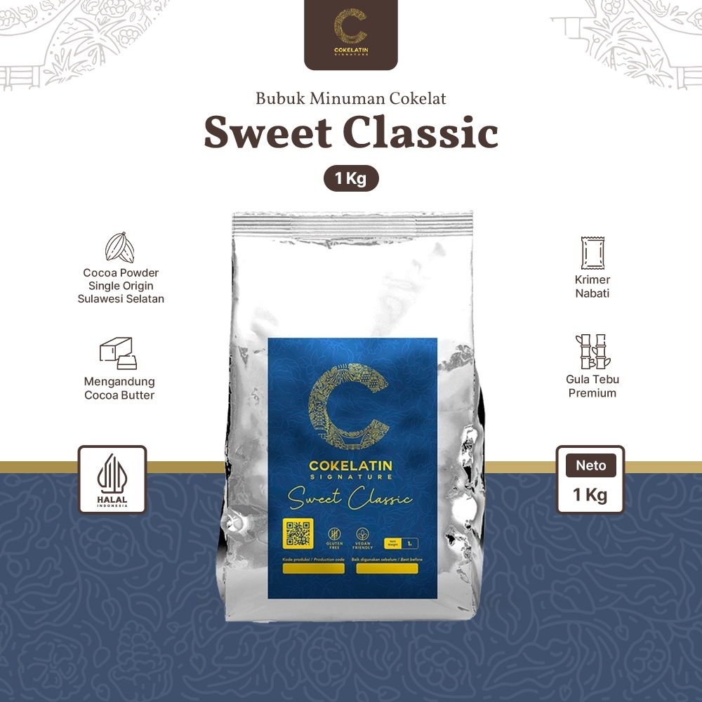 Jual Cokelatin Signature - Minuman Seduh Coklat Bubuk - Sweet Classic ...