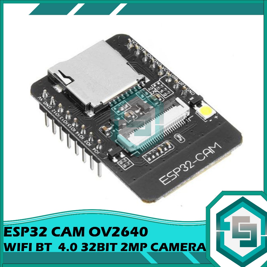 Jual ESP32-CAM CAMERA KAMERA MODULE OV2640 2MP ESP32 CAM WIFI+BLUETOOTH ...