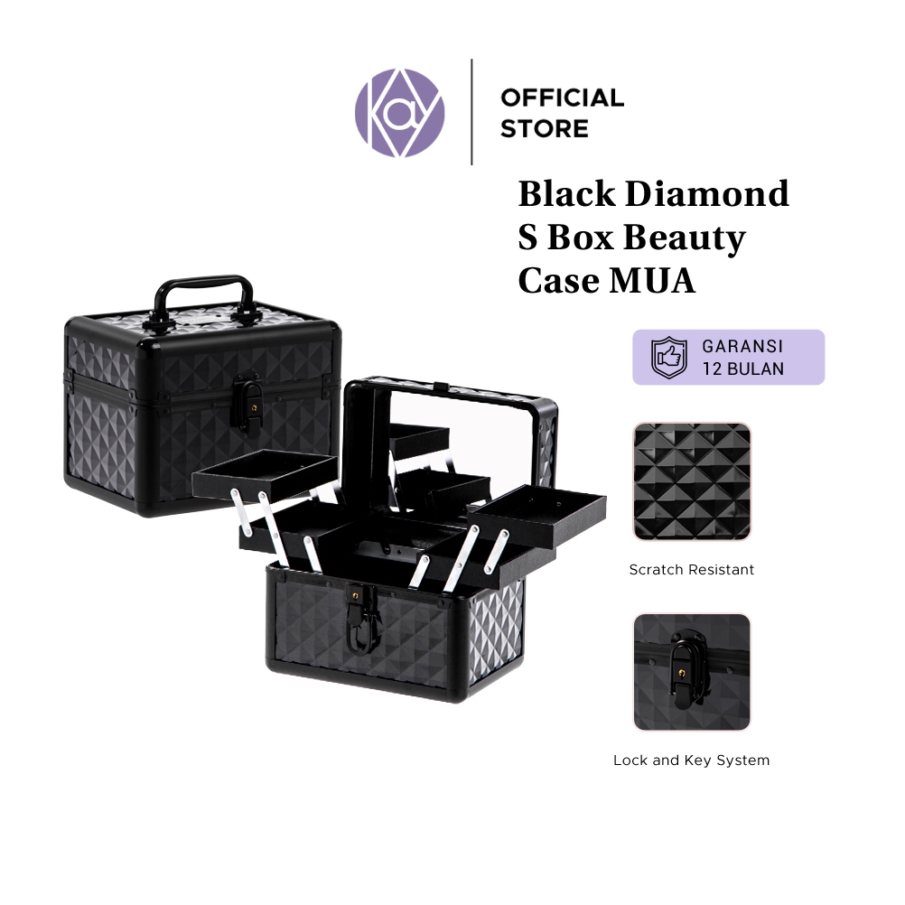 Jual Masami Black Diamond S Box / Kotak Makeup | Shopee Indonesia