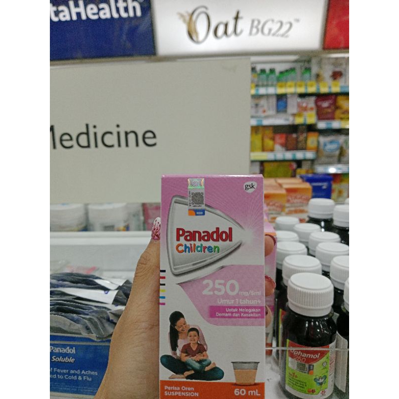 Jual Panadol Children Syrup Malaysia 60 ML | Shopee Indonesia