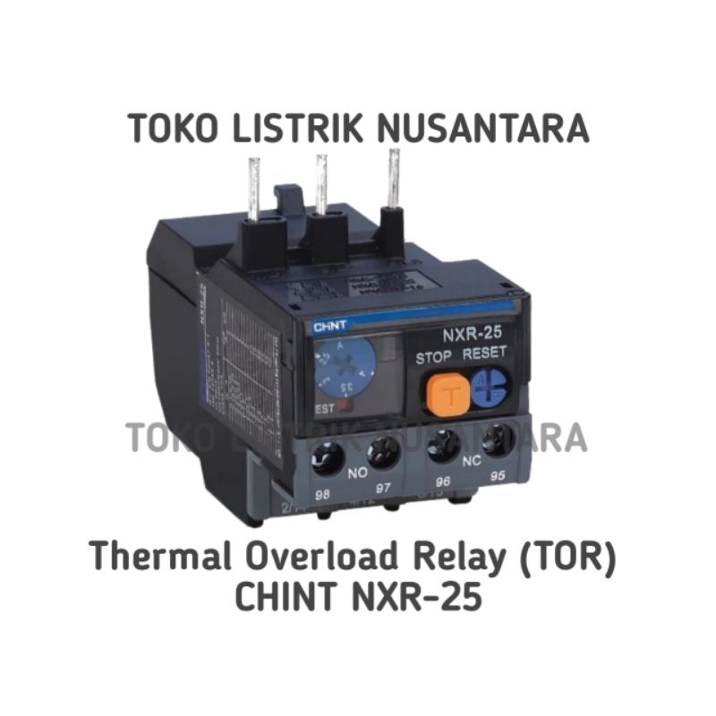 Jual Thermal Overload Relay CHINT NXR-25 NXR25 | Shopee Indonesia