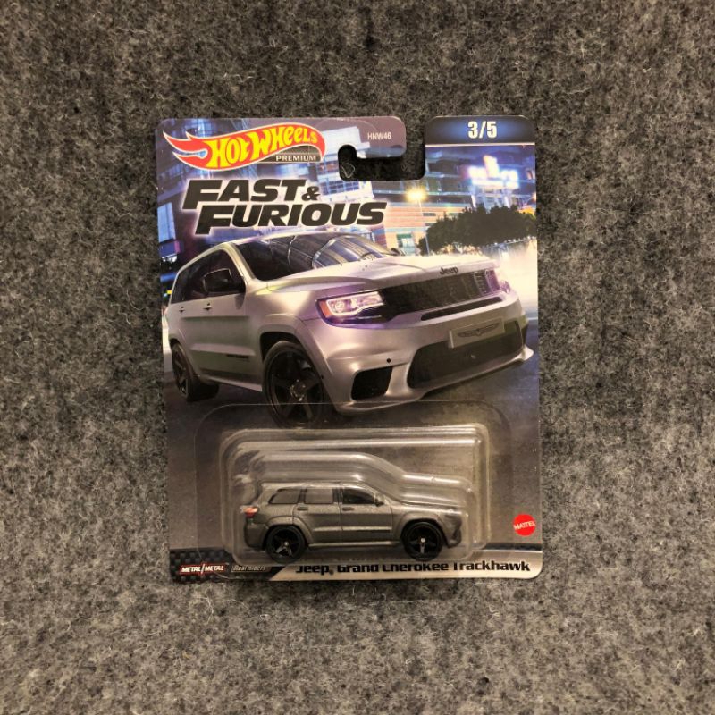 Jual Hot Wheels Fast Furious Jeep Grand Cherokee Trackhawk | Shopee ...