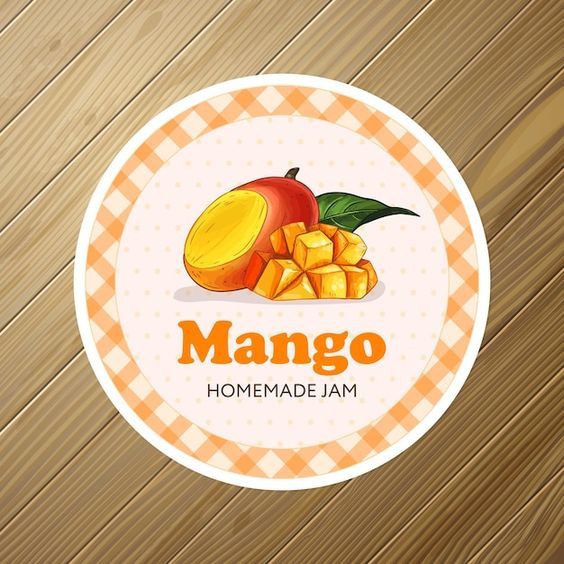 Jual Sticker Sago Sadewa Stiker Makanan Bahan Mangga / Manggo Label ...