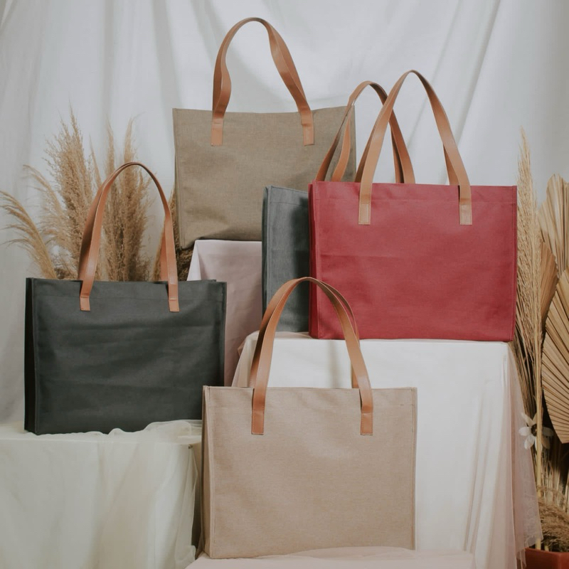 Jual Tas Jinjing /Tote Bag / Tas Wanita / Tas belanja / Tote Jumbo ...