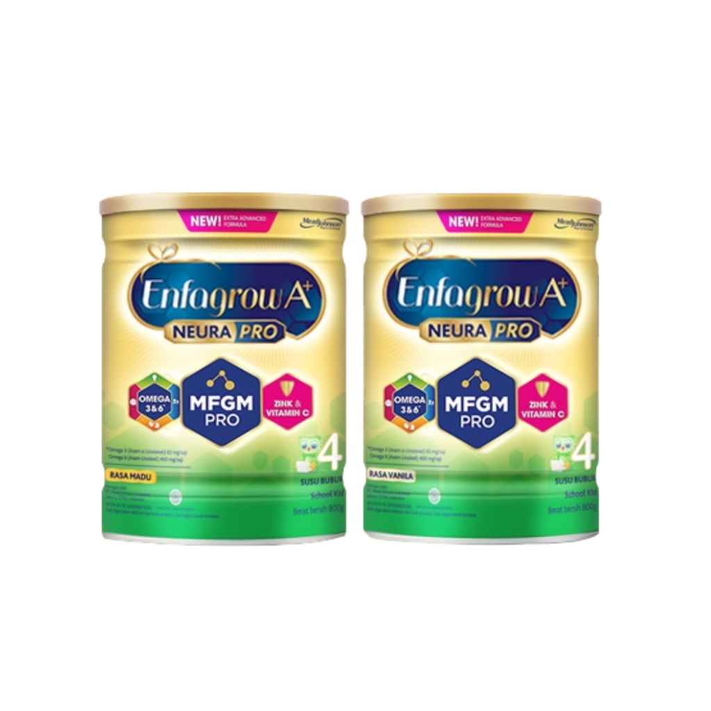 Jual Enfagrow Neura Pro A+ 4 Rasa Vanilla / Madu Kaleng 800g | Shopee ...