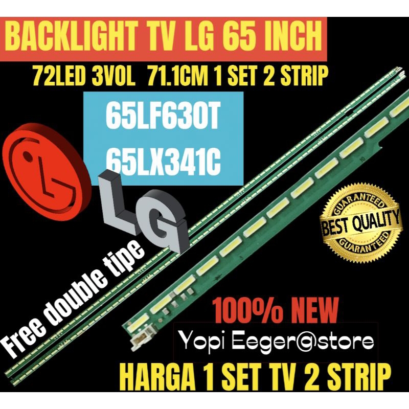 Jual BACKLIGHT TV LCD LED LG 65 INCH LG 65LF630T- 65LX341C BACKLIGHT TV ...