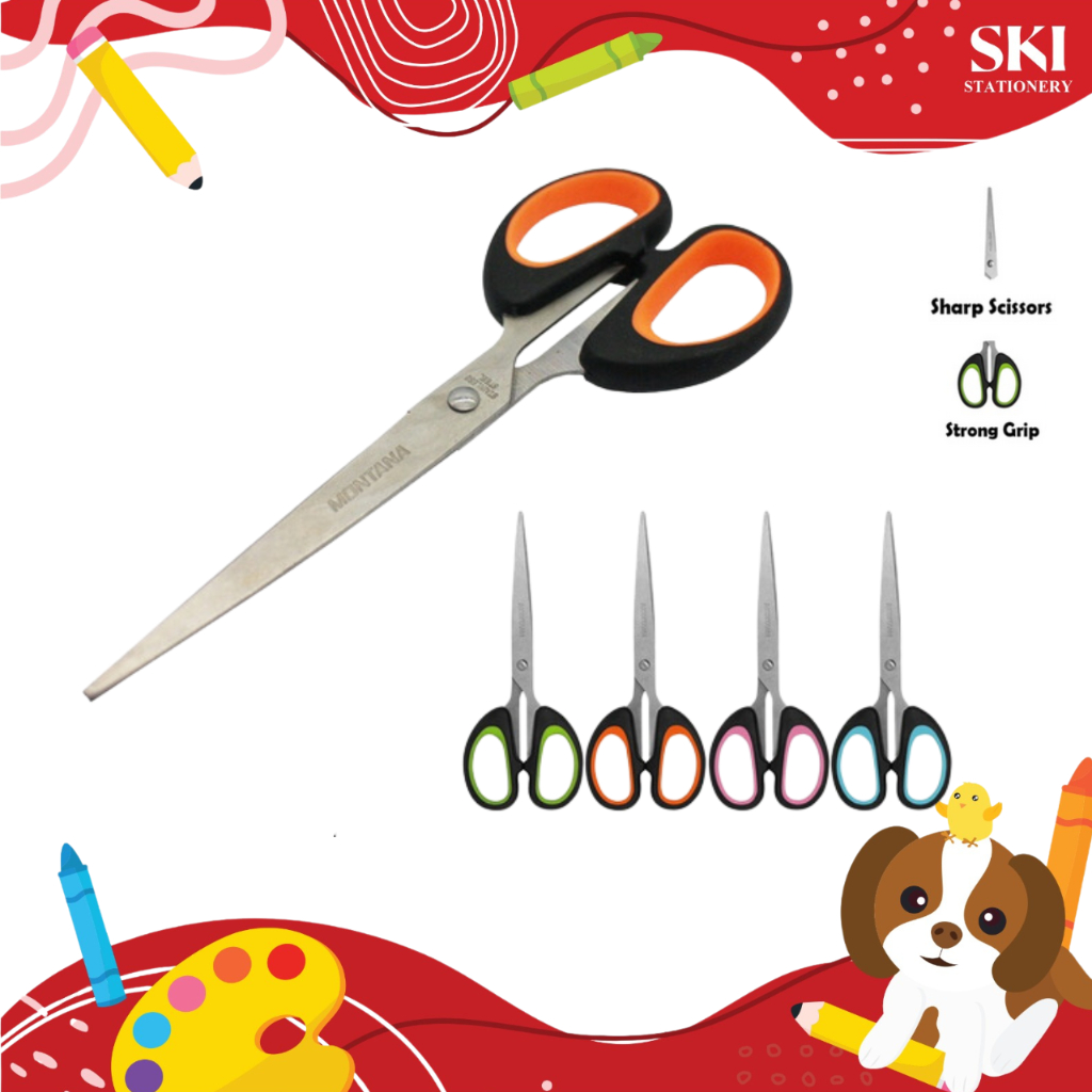 Jual (1 PCS) Gunting Kertas / Scissors Tanggung STL-565 | Shopee Indonesia