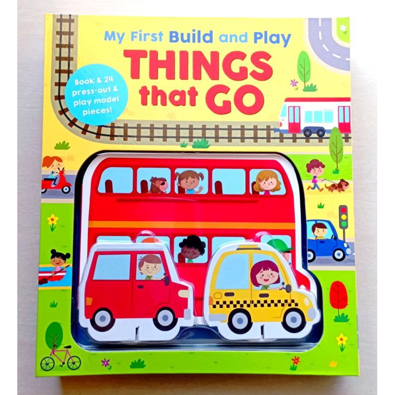 Jual Little Tiger - My First Build and Play: Things that Go (board book ...