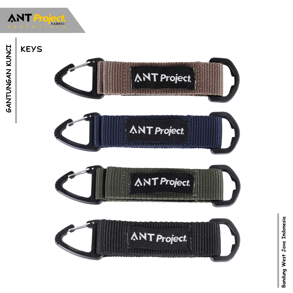 Jual ANT Project - Keycain Iron Webing Nylon | Shopee Indonesia