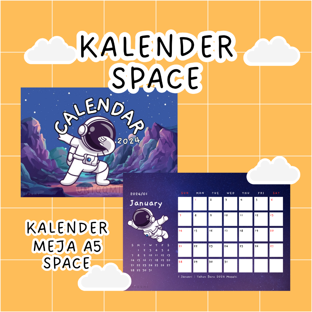 Jual CUSTOM KALENDER MEJA 2025/ KALENDER 2025 /KALENDER A5/KALENDER ...