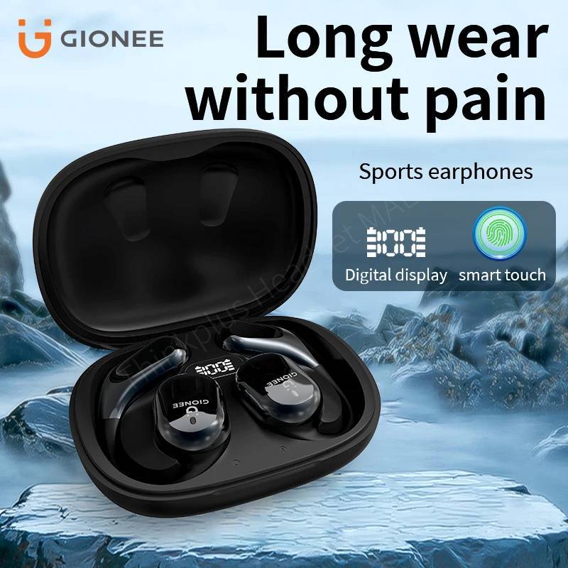 Jual Gionee JL001 Open Ear Earphone Wireless Bluetooth Headset Bone ...