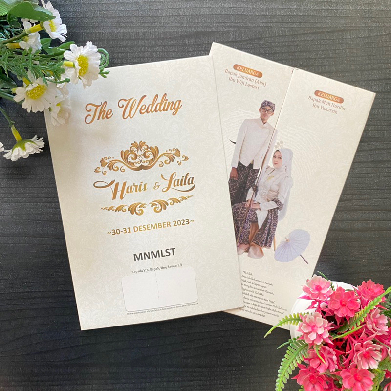 Jual Undangan Pernikahan Undangan Nikah Undnagan Tasyakuran Undangan ...