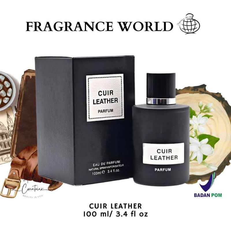Jual Fragrance World CUIR LEATHER PARFUM / CUIR LEATHER 100ML for MEN ...