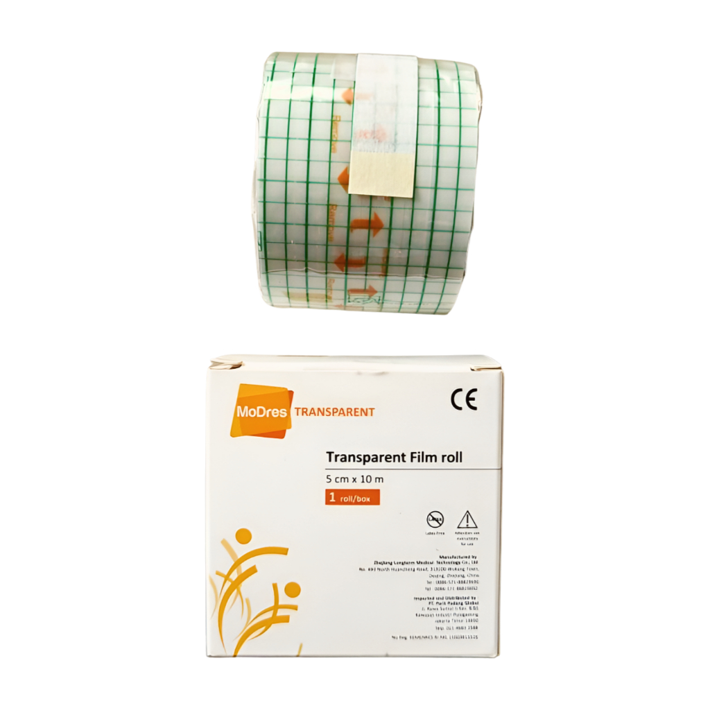Jual Modres Transparent Film Roll 10cm x 10 m dan 5cmx10 m / Plester ...