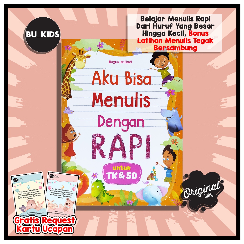 Jual Buku Aktivitas Anak Belajar Latihan Menulis Rapi Membaca Berhitung ...