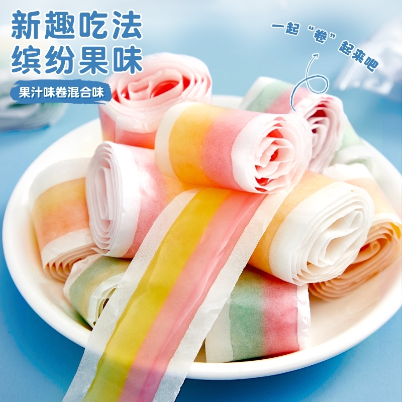 Jual HALAL SNACK IMPORT Lollipop Fruity Permen Roll strawberry orange ...