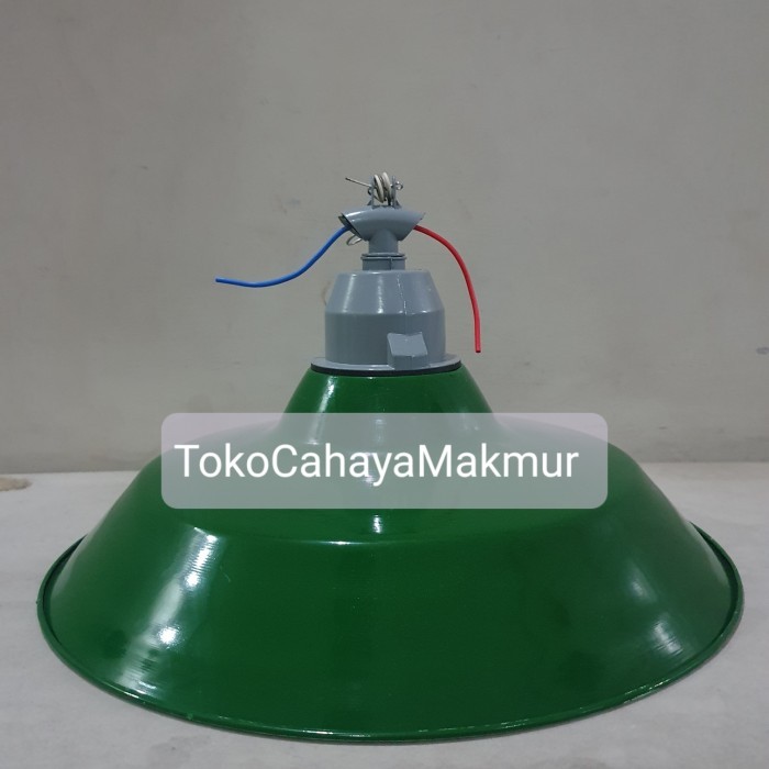 Jual Kap Fitting Gantung Hijau WD E27 E40 Besi/Fitting Lampu Jalan E27 E40 | Shopee Indonesia