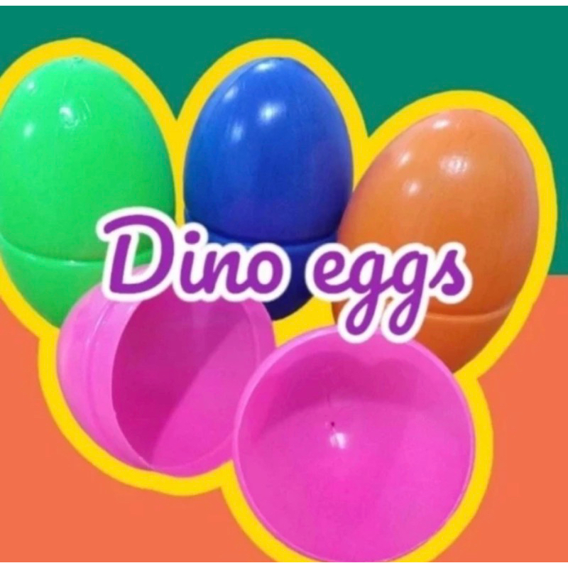 Jual Mainan Telor / Telur Kosong Untuk Supraise Egg Dino Isi 5Pcs ...