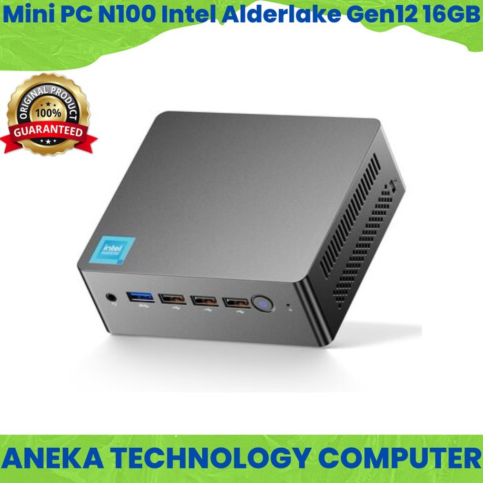 Jual Mini PC N100 Intel Alderlake Gen12 16GB DDR5 512GB NVMe Windows 11 ...