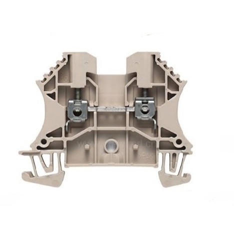 Jual Terminal Block Weidmuller WDU 10 Feed Through AWG Screw Type ...