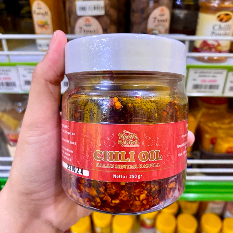 Jual Keefe Food Chili Oil Dalam Minyak Canola 250gr | Shopee Indonesia